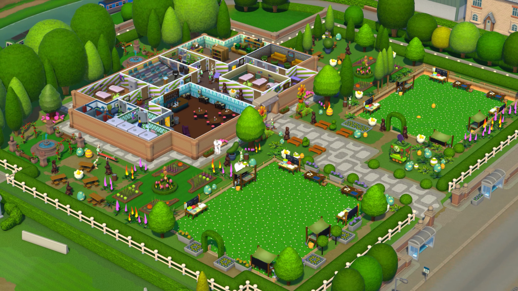 Go egg hunting in Two Point Campus with the free Spring Update! 👾 ...