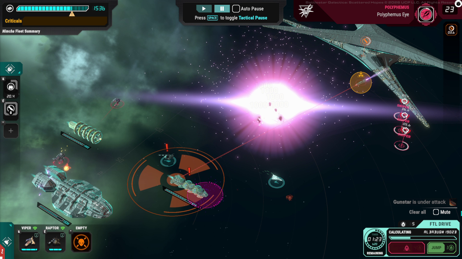 Dotemu launching Battlestar Galactica: Scattered Hopes in Spring 2026 ...